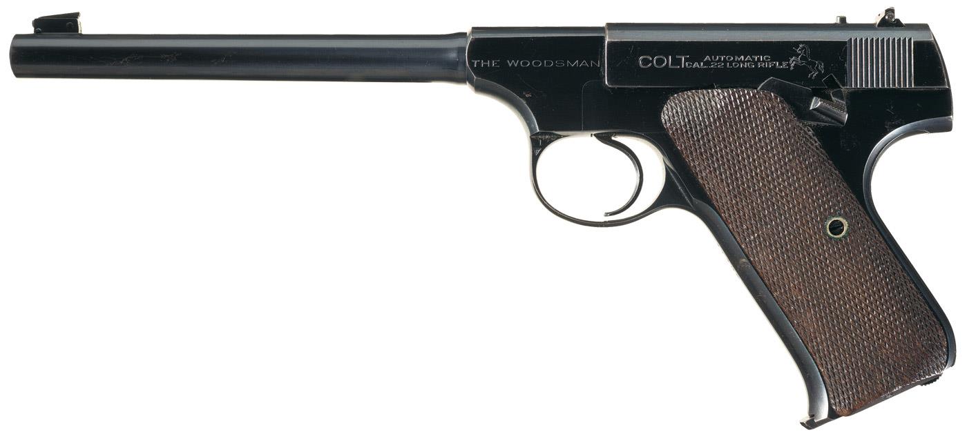 Colt First Series Woodsman Target Model Semi-Automatic Pistol | Rock ...