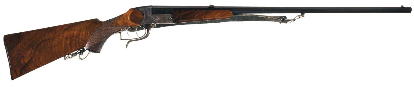 German Single Shot Stacking Rifle | Rock Island Auction