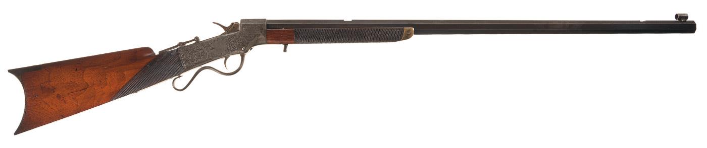 Ball & Williams Ballard Sporting Rifle 44 RF | Rock Island Auction