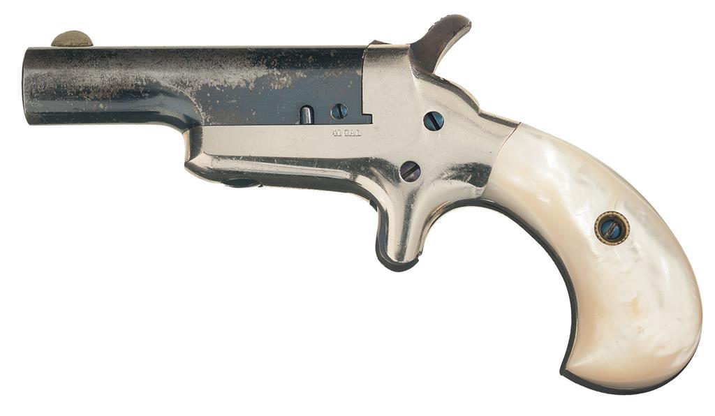 Colt Third Model Thuer Derringer with Pearl Grips | Rock Island Auction