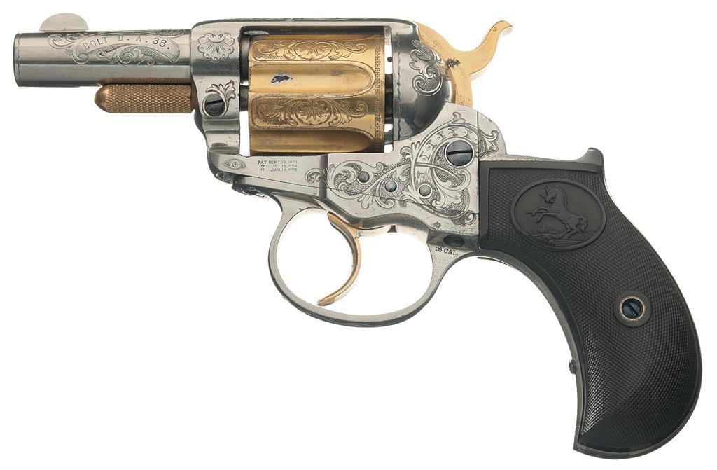 Colt 1877 Lightning Revolver 38 long Colt | Rock Island Auction