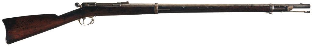 Scarce U.S. Springfield Model 1871 Ward-Burton Bolt Action Rifle | Rock ...