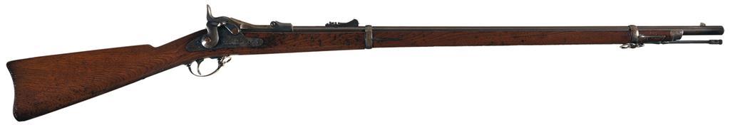 Scarce U.S. Springfield Model 1877 Trapdoor Rifle | Rock Island Auction
