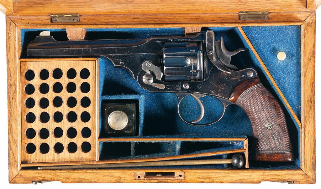 Webley WG Revolver 455 Webley | Rock Island Auction