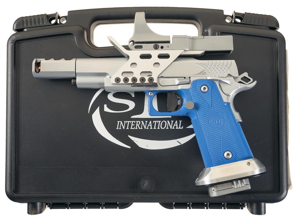 STI Grand Master Race Gun Semi-Automatic Pistol with Case | Rock Island ...