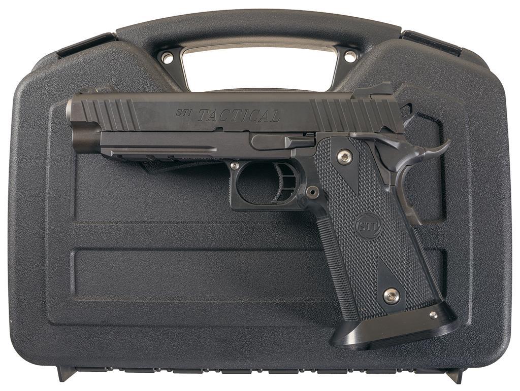 STI Tactical 2011 1911 Semi-Automatic Pistol with Case | Rock Island ...