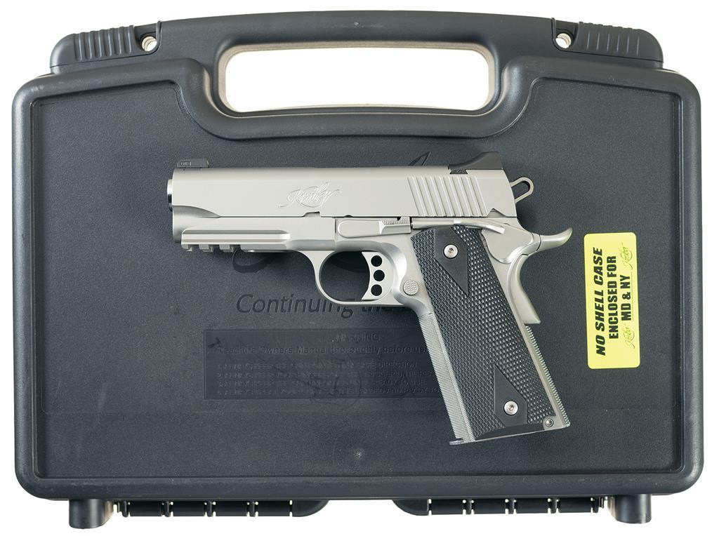 Kimber Pro TLE/RL II 1911 Semi-Automatic Pistol with Case | Rock Island ...
