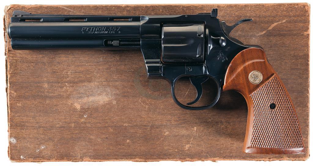 Colt Python Double Action Revolver with Box | Rock Island Auction