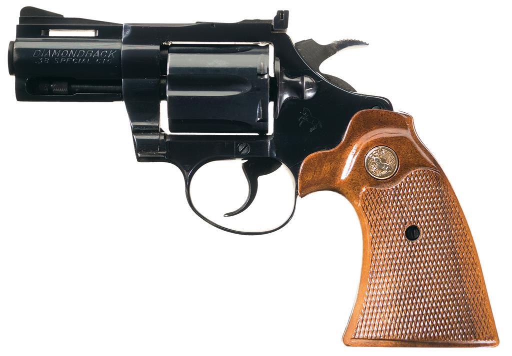 Colt Diamondback Revolver 38 special | Rock Island Auction
