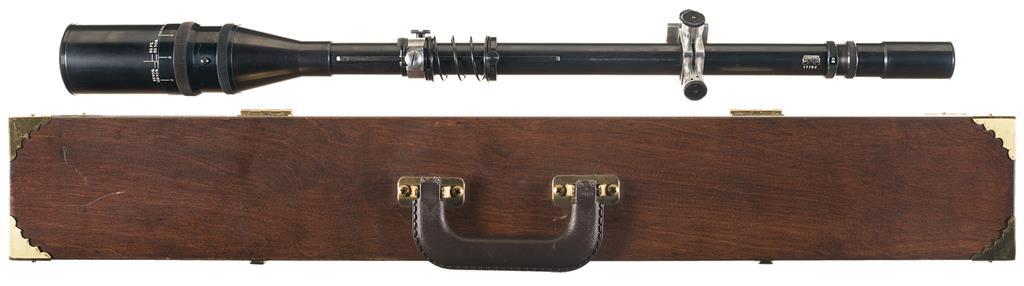 Unertl 20 Power 2 Inch Target Scope with Mounts and Case | Rock Island ...