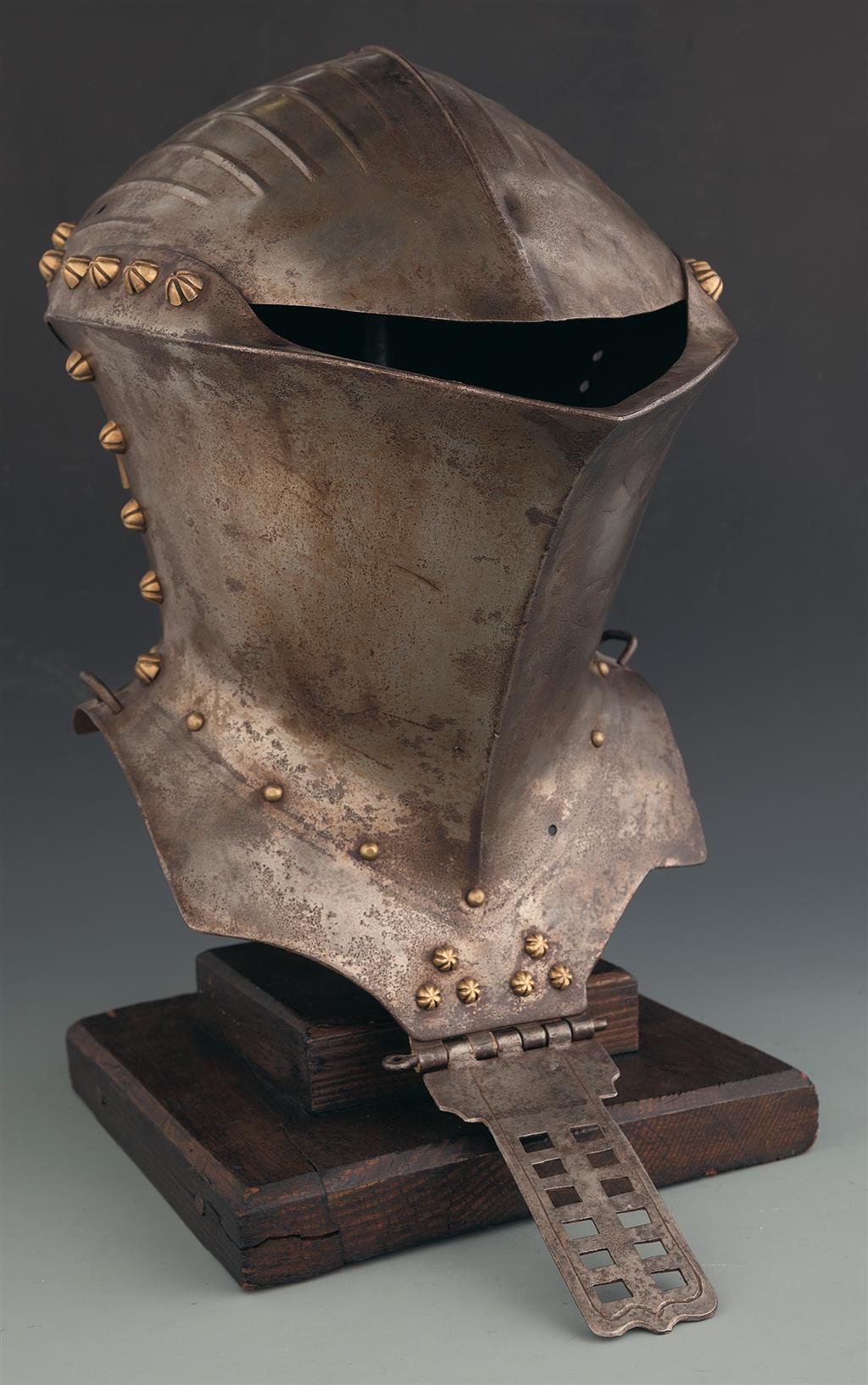 Germanic Jousting Helm in the Style of the 15th Century | Rock Island ...