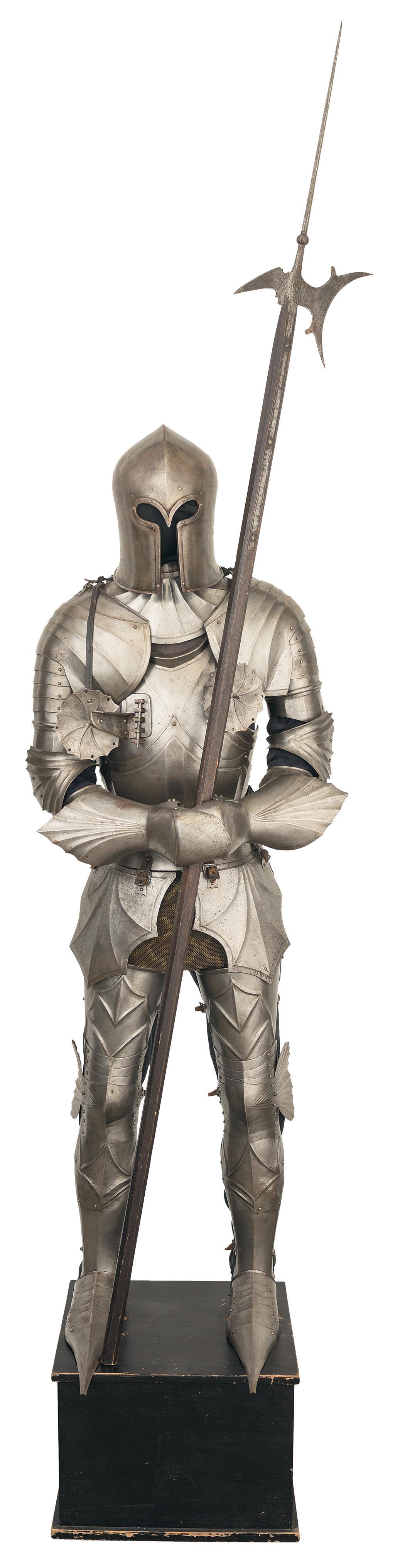 Suit of Armor in the 15th Century Gothic Style | Rock Island Auction