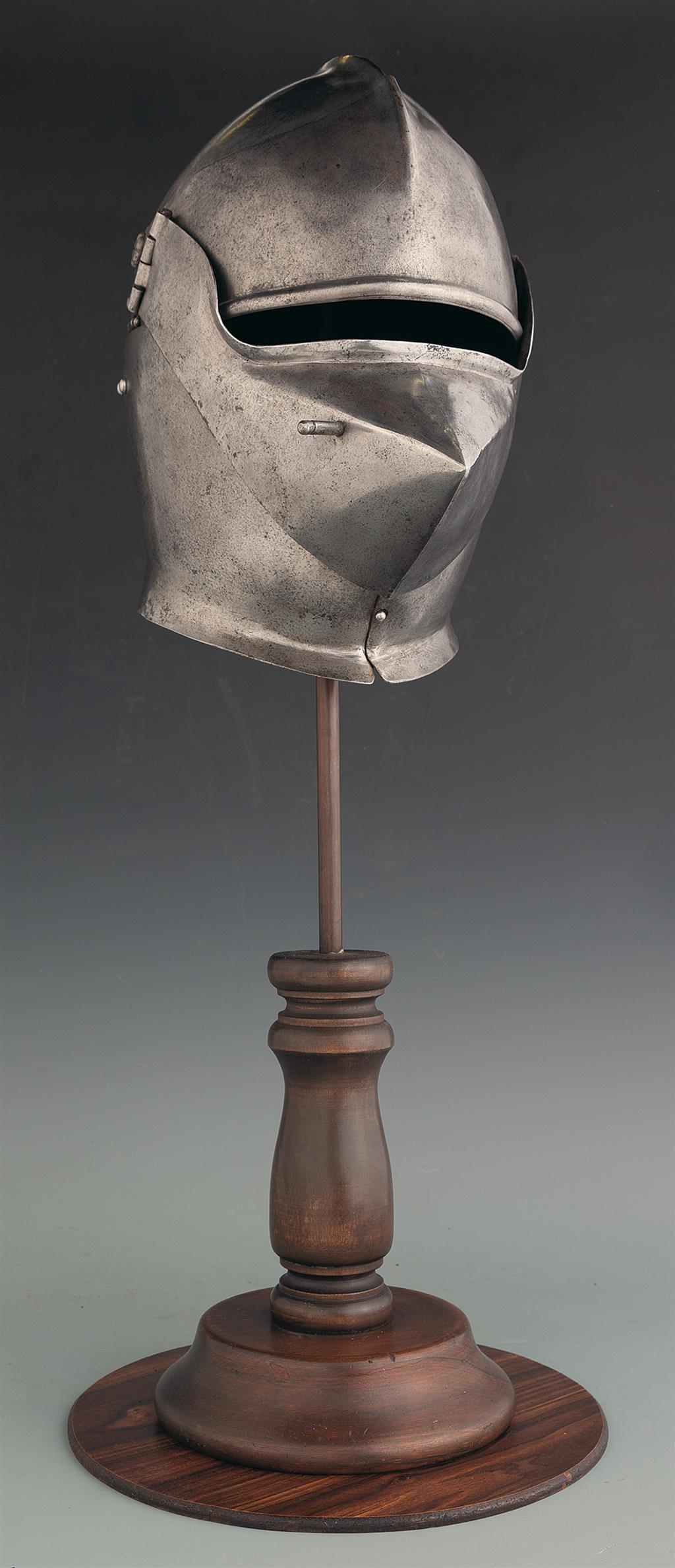 Armet a Rondel Helmet in the Style of the late 15th Century | Rock ...