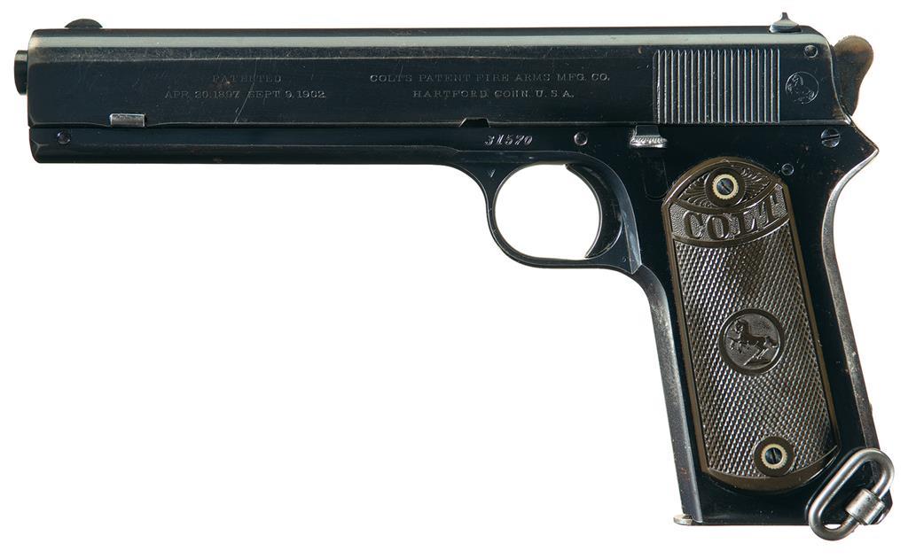 Excellent Colt Model 1902 Military Semi-Automatic Pistol | Rock Island ...