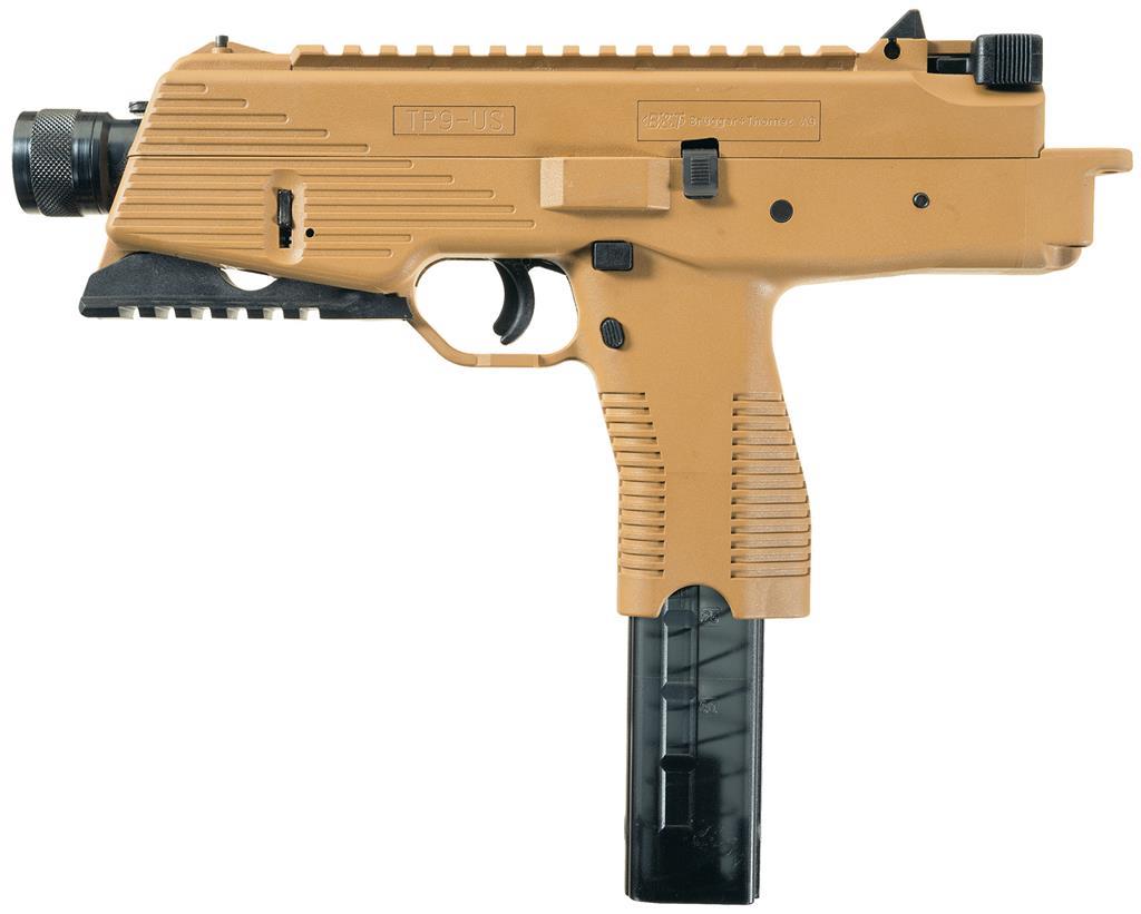 Brugger & Thomet TP-9 Semi-Automatic Pistol with Case | Rock Island Auction