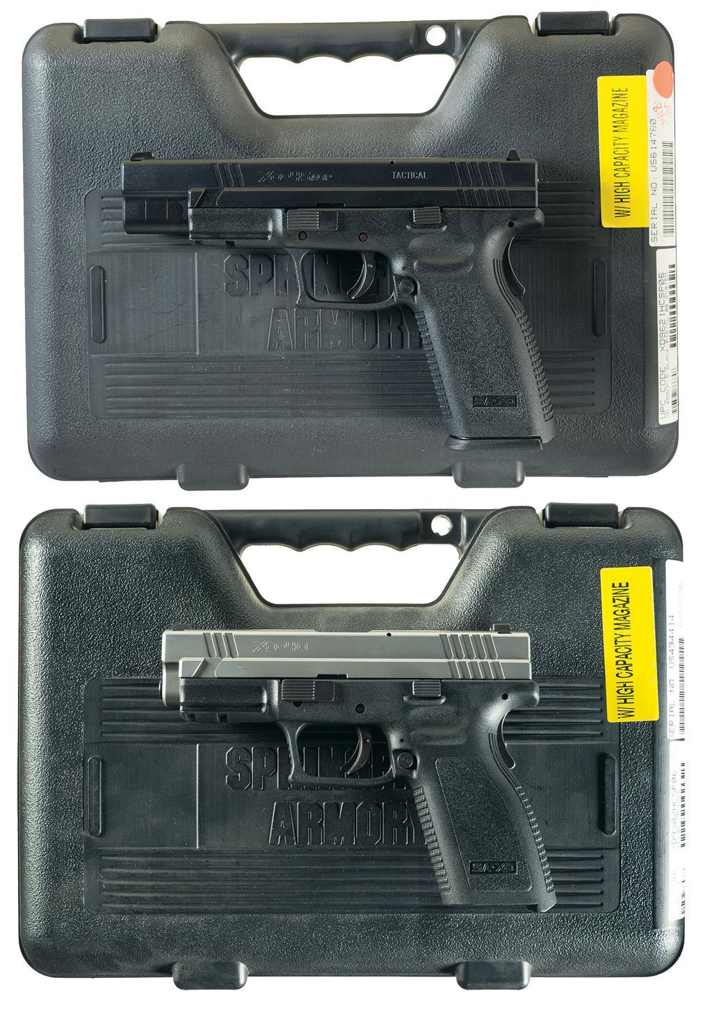 Two Cased Springfield XD Pistols Rock Island Auction two-cased-springfield-xd-pistols-rock-island-auction