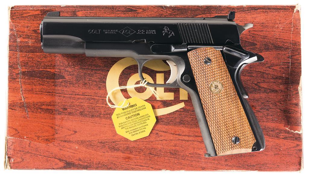 Colt Ace Service Model Pistol 22 LR | Rock Island Auction