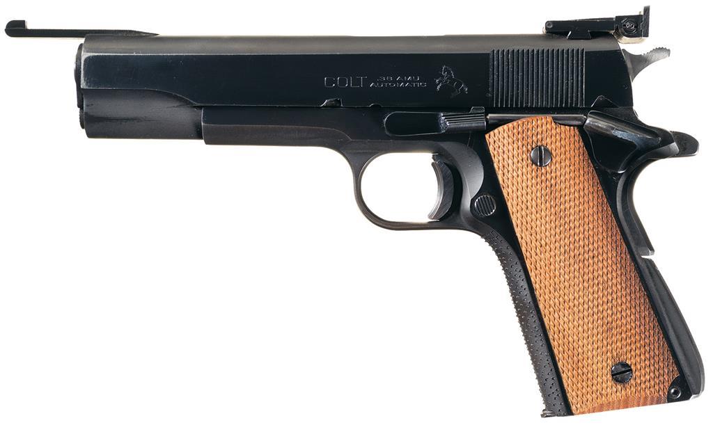 Colt Government Pistol 38 AMU | Rock Island Auction