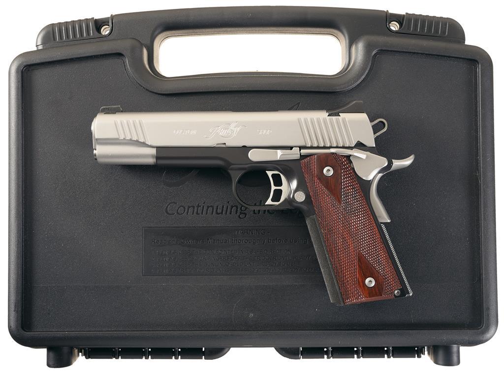 Kimber Custom CDP II Semi-Automatic Pistol with Case | Rock Island Auction