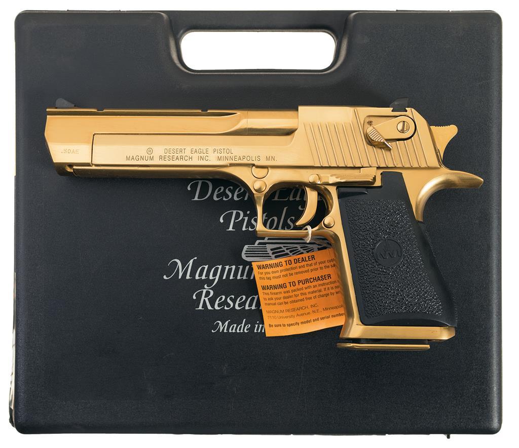 Desert Eagle 50 Action Express Semi-Automatic Pistol with Case | Rock ...