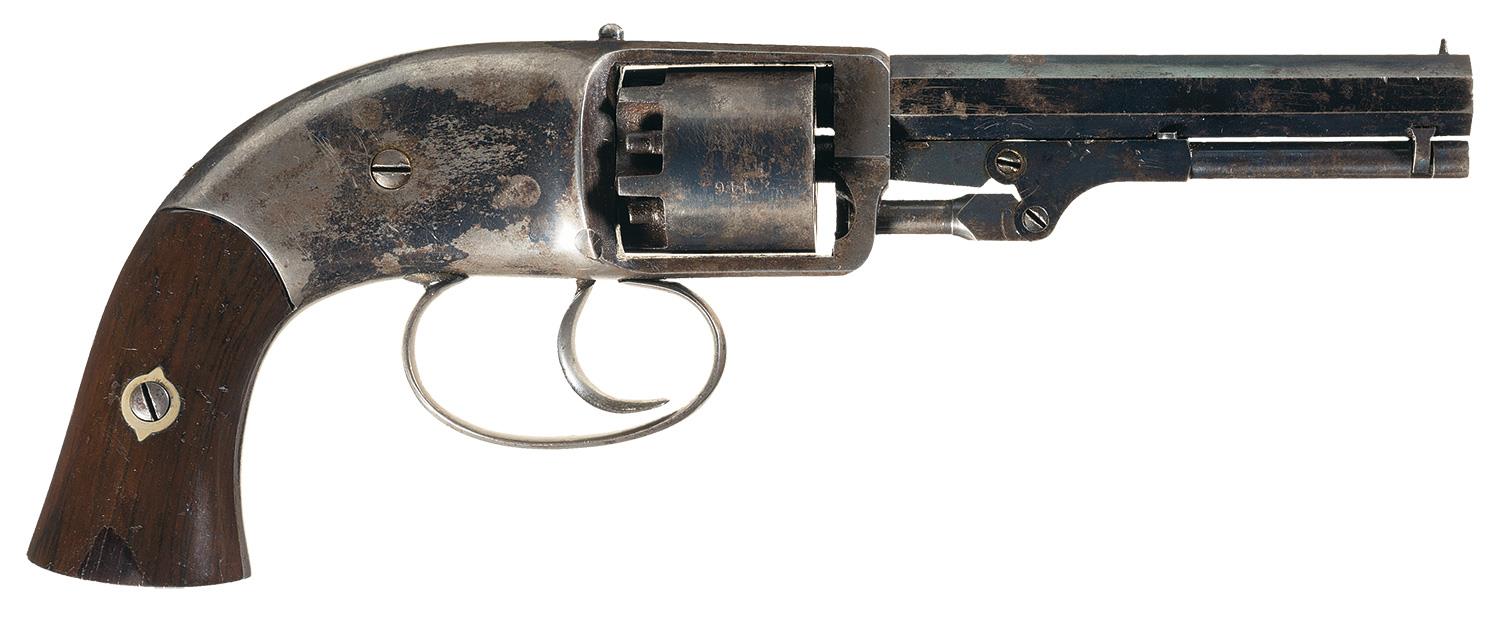 Pettingill C S Pocket Revolver 34 Percussion | Rock Island Auction