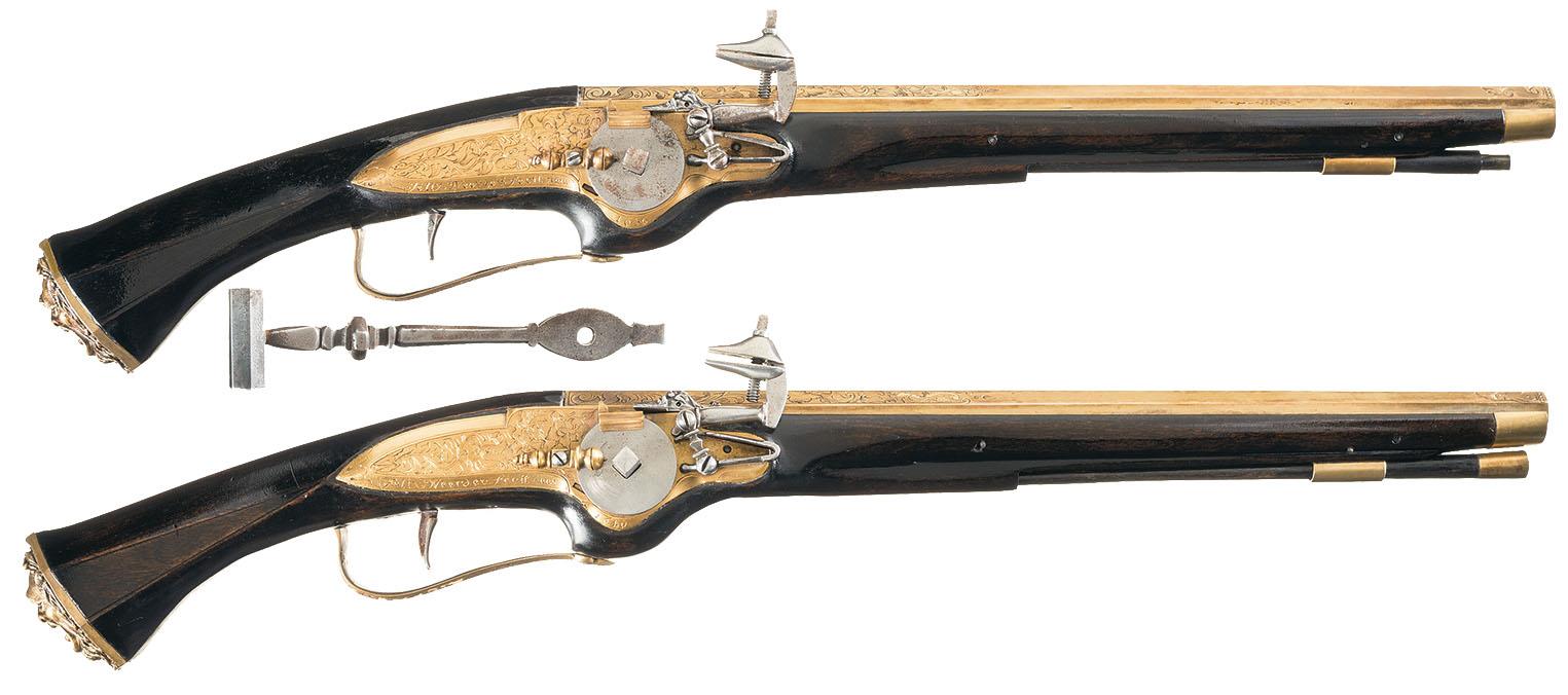 Exquisite Modern Reproduction Pair of an Ornate Felix Werder Whe | Rock ...