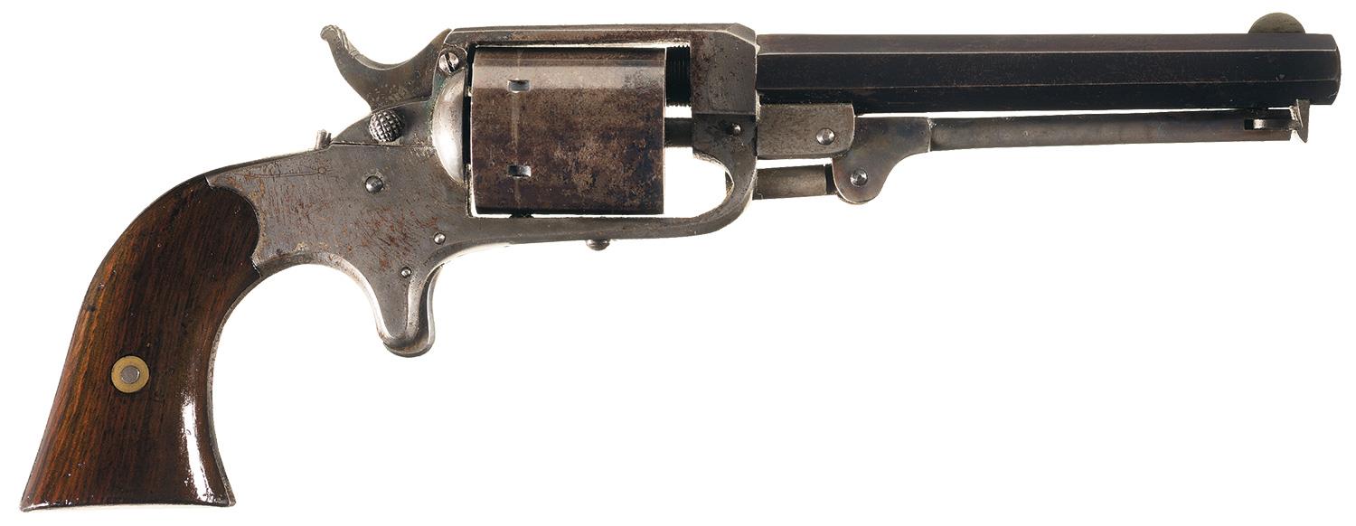 Rare James Reid Model 4 Spur Trigger Pocket Revolver | Rock Island Auction