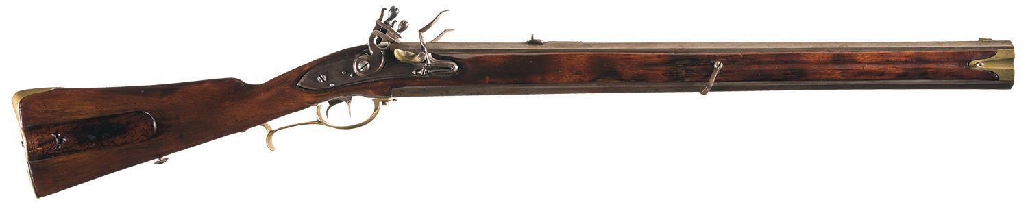 Jaeger Flintlock Over/Under Combination Rifle-Shotgun | Rock Island Auction