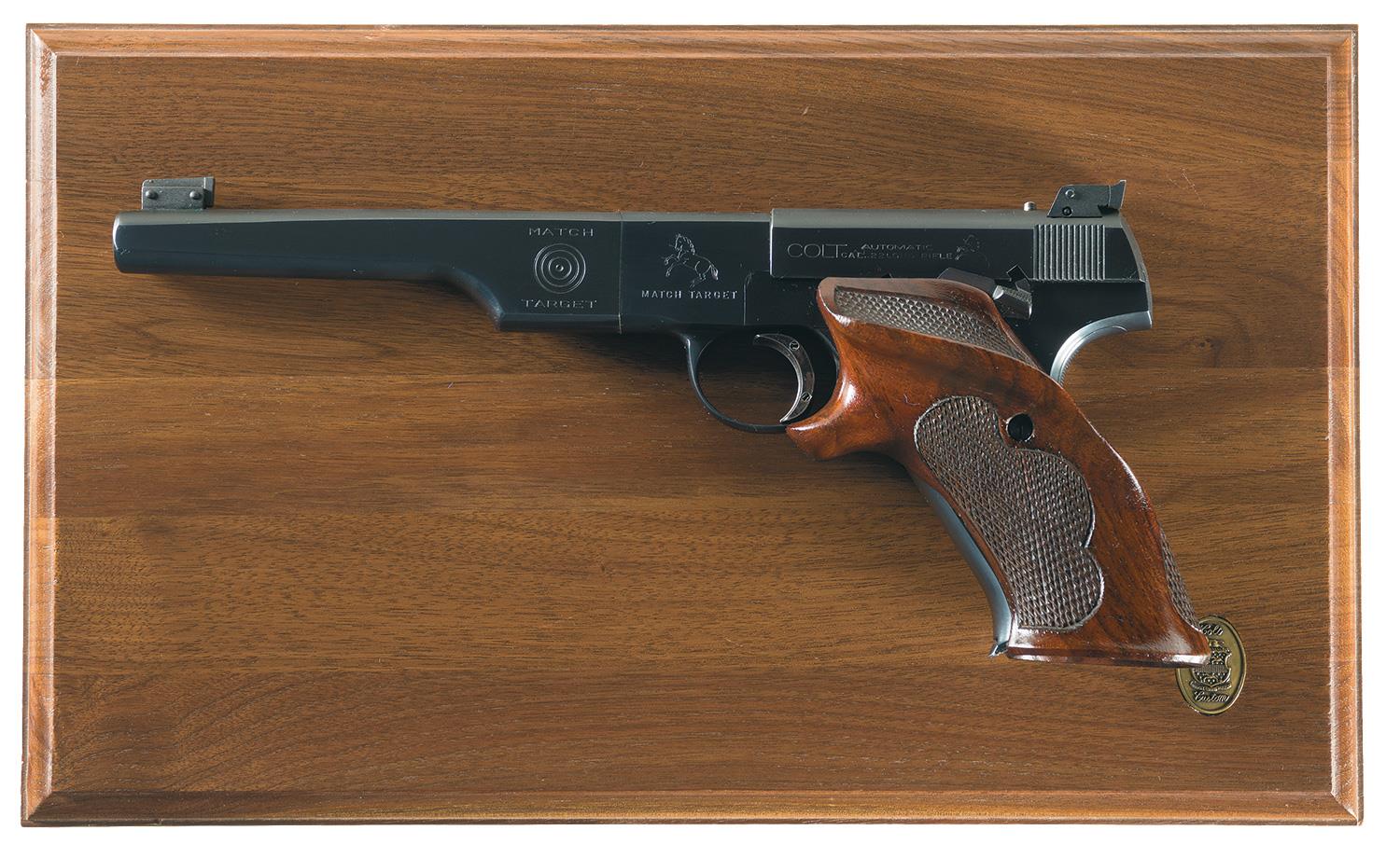 Colt Match Target Woodsman Pistol 22 LR | Rock Island Auction