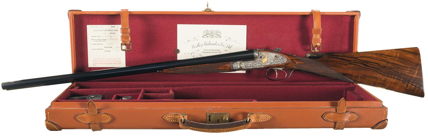 Westley Richards Side By Side Shotgun 12 | Rock Island Auction