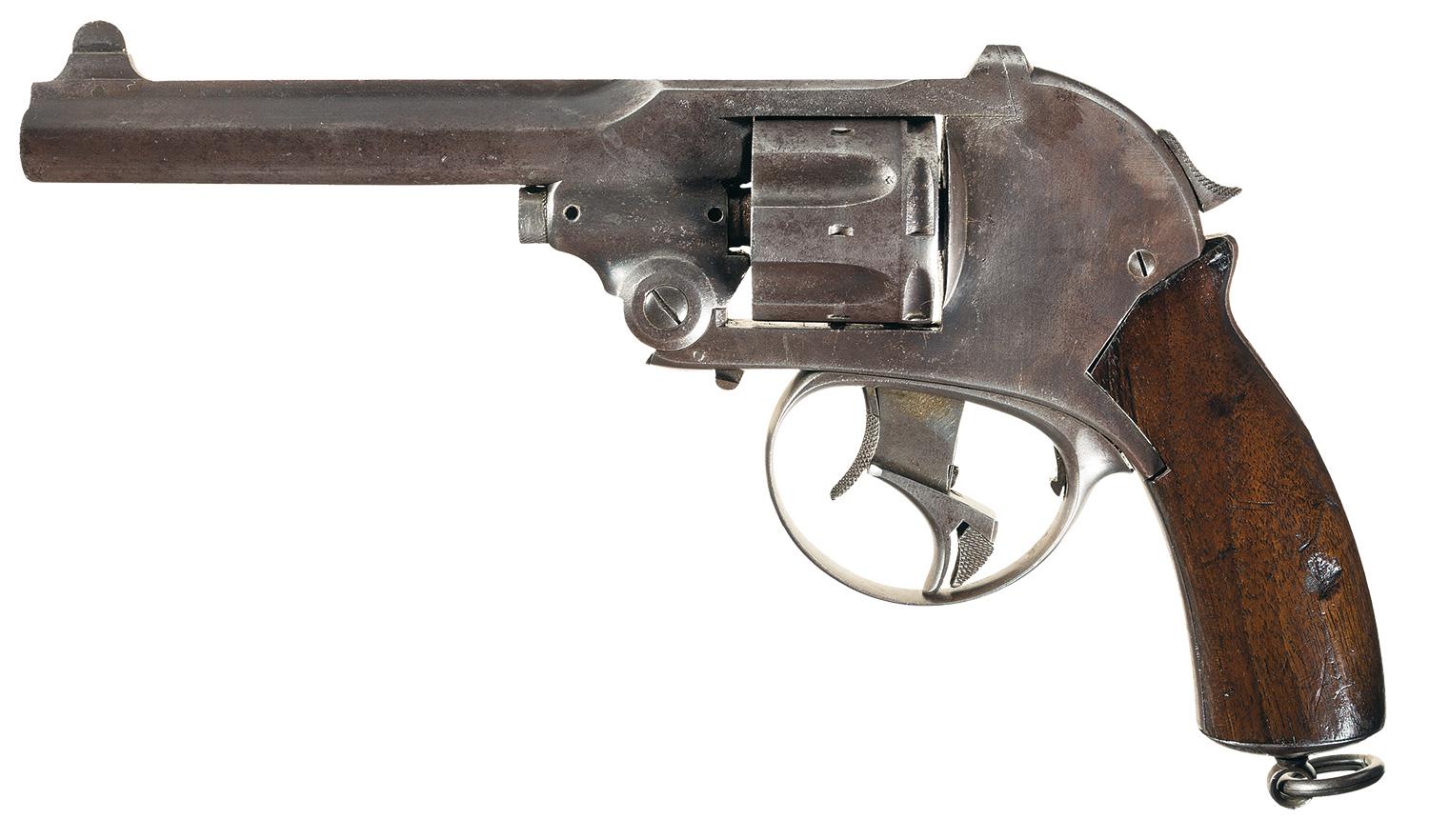 Unique Kynoch Patent Model Double Trigger Double Action Revolver | Rock ...