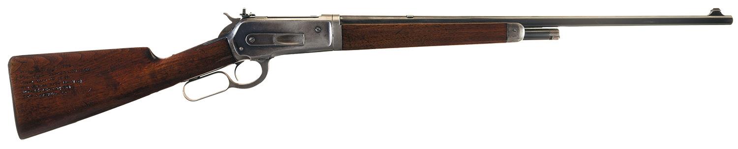 Winchester Model 1886 Takedown Lever Action Rifle in 33 WCF | Rock ...