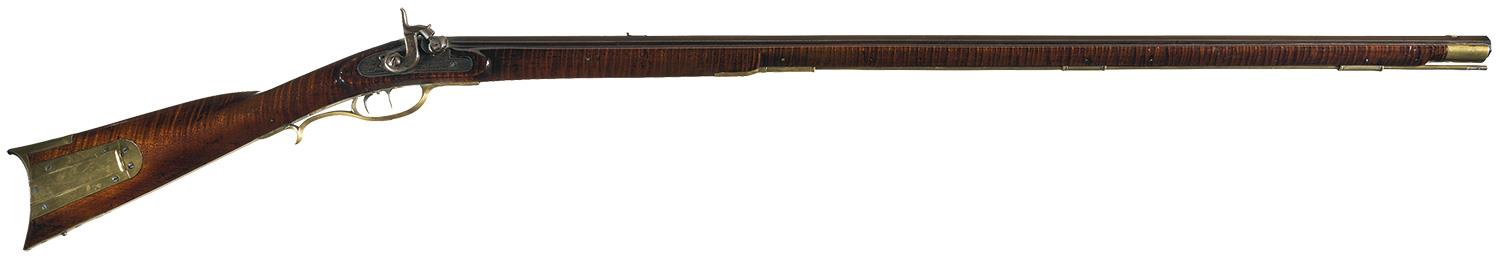 Henry Parker Full Length Percussion Kentucky Rifle | Rock Island Auction