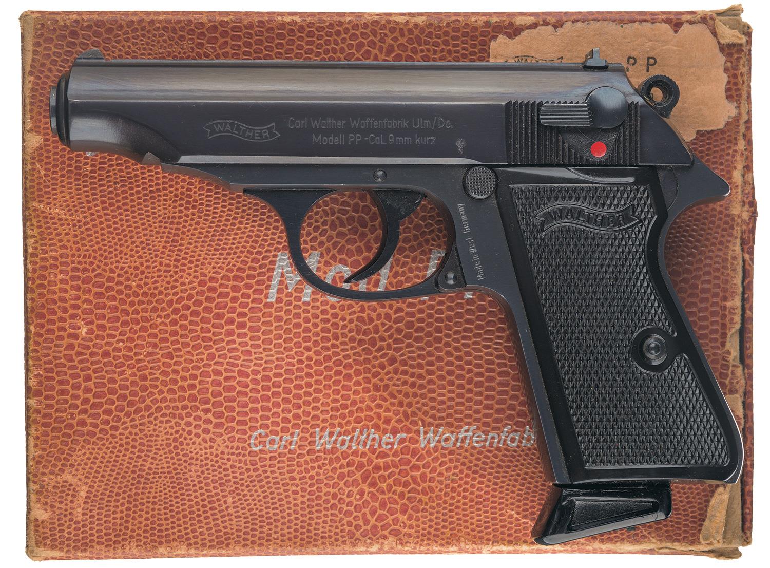 Walther Model PP Semi-Automatic Pistol with Box and Cleaning Rod | Rock ...
