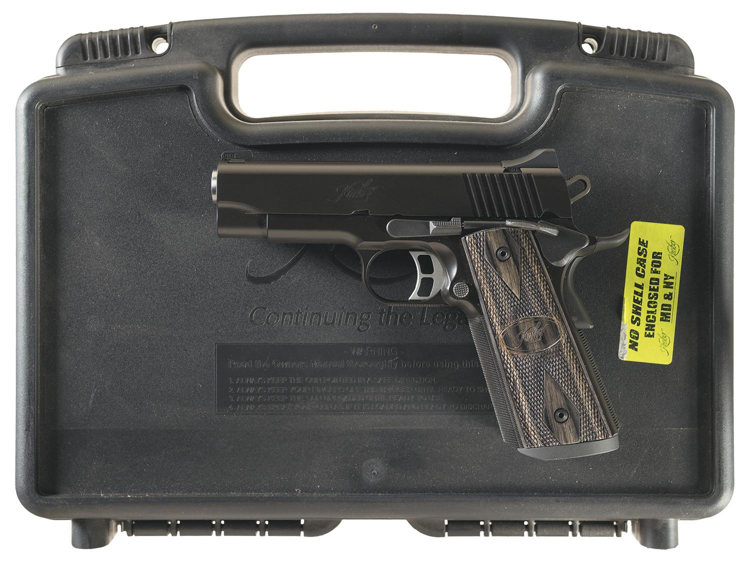 Kimber Tactical Pro II Semi-Automatic Pistol with Case | Rock Island ...