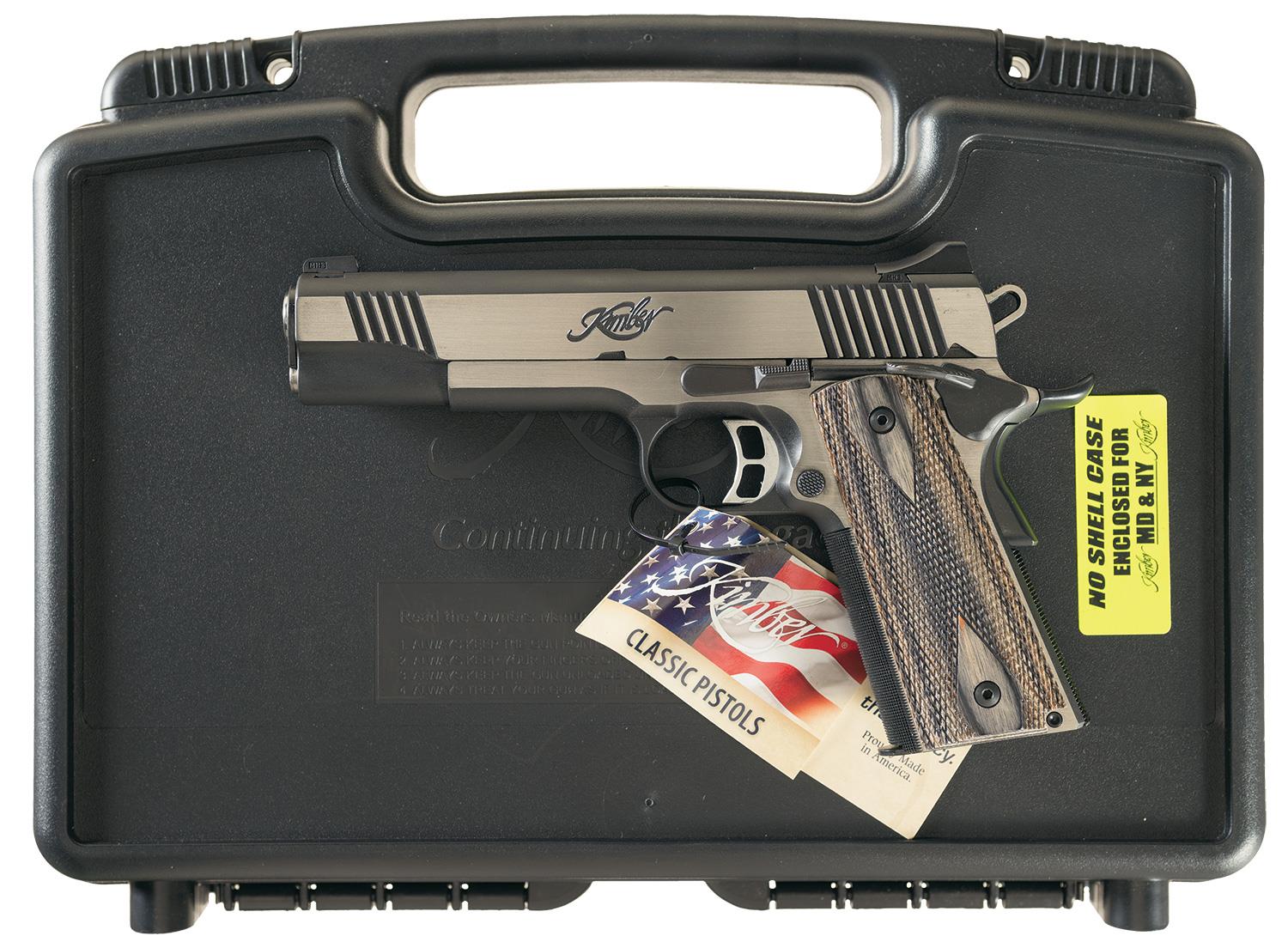 Kimber Eclipse Custom II 1911 Semi-Automatic Pistol with Case | Rock ...