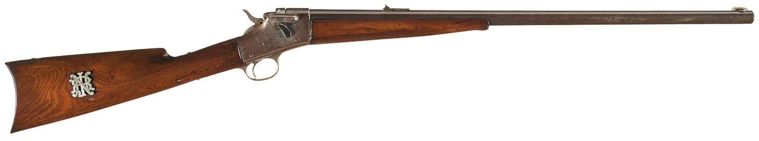 Scarce Third Model Whitney Phoenix Single Shot Sporting Rifle | Rock ...