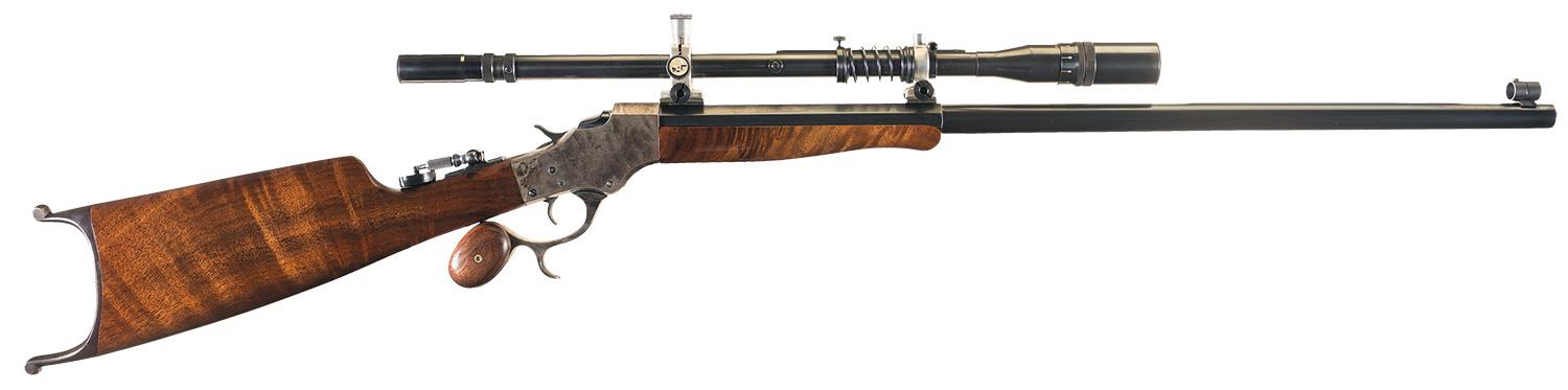 Stevens Model 45 Single Shot Range Rifle with Unertl Scope | Rock ...