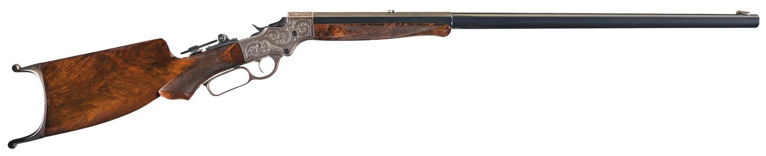 Engraved Stevens Model 45 Single Shot Target Rifle | Rock Island Auction
