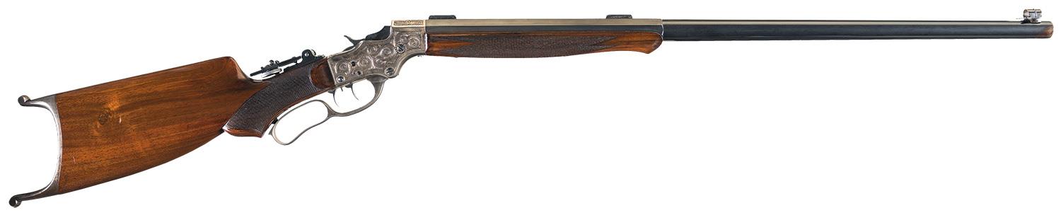 Engraved Stevens Model 49 Single Shot Target Rifle | Rock Island Auction