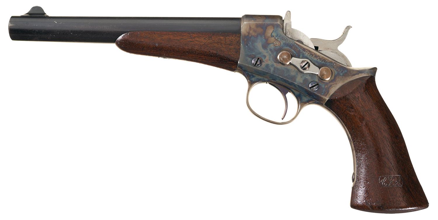 Remington Arms Inc 1871 Army Rolling Block Pistol 50 CF | Rock Island ...