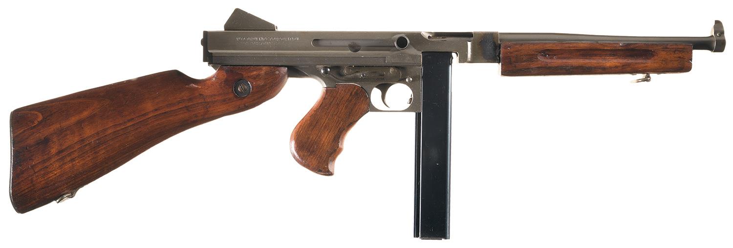Auto Ordnance Corp M1 Machine gun 45 ACP | Rock Island Auction