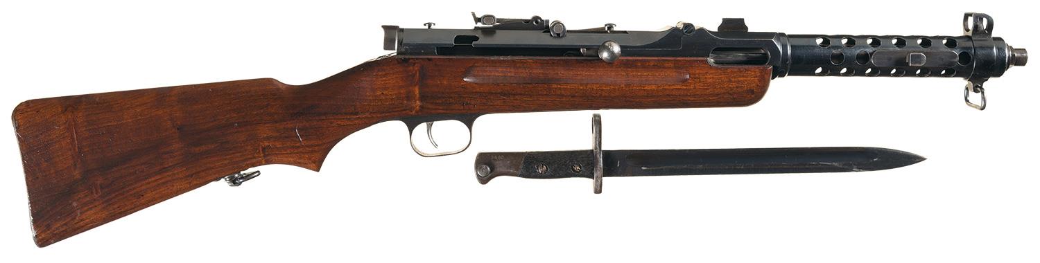 Solothurn MP-34 Machine gun 9mm Mauser (rimless) | Rock Island Auction