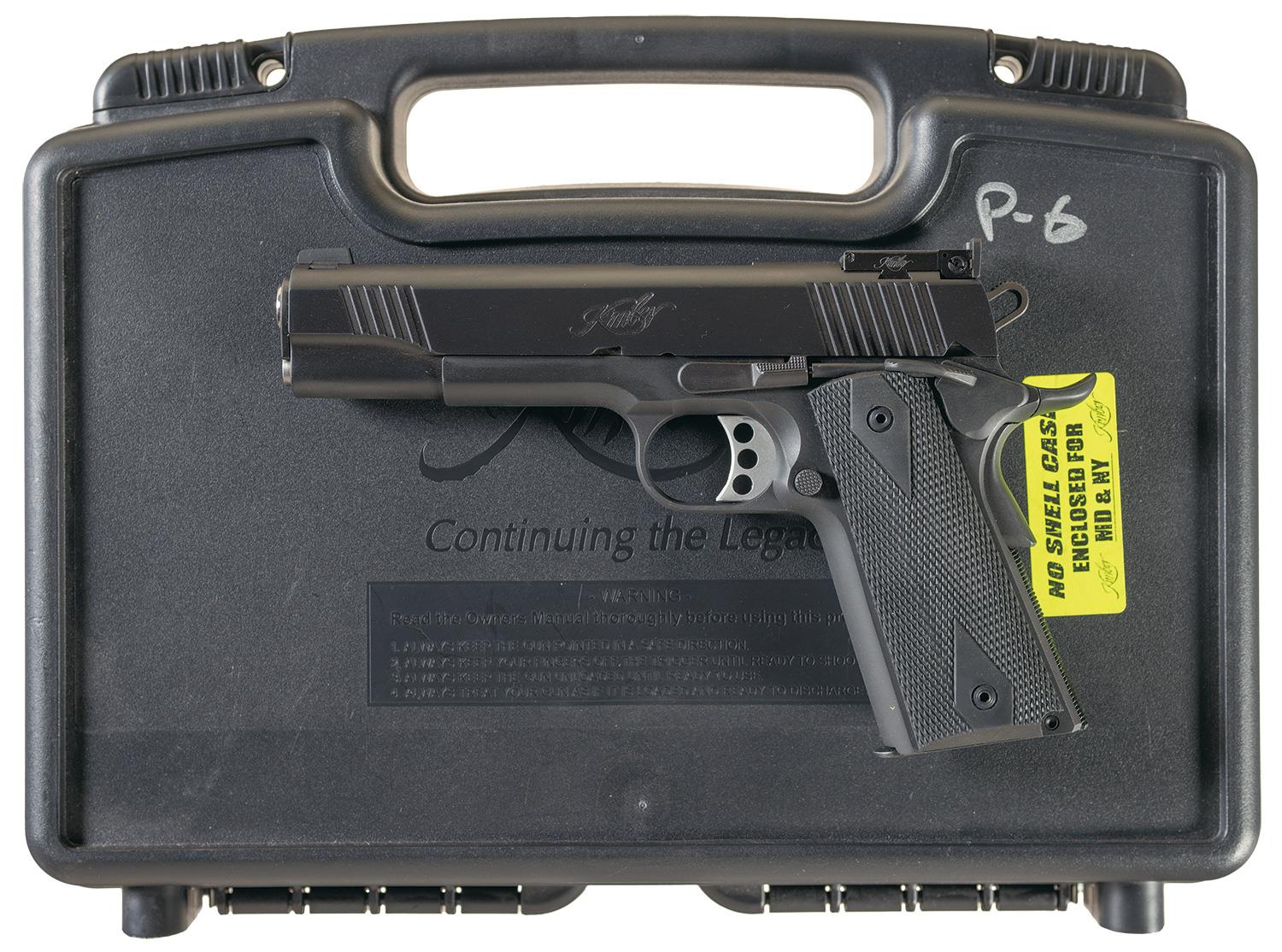 Kimber Custom Target II Semi-Automatic Pistol with Case | Rock Island ...