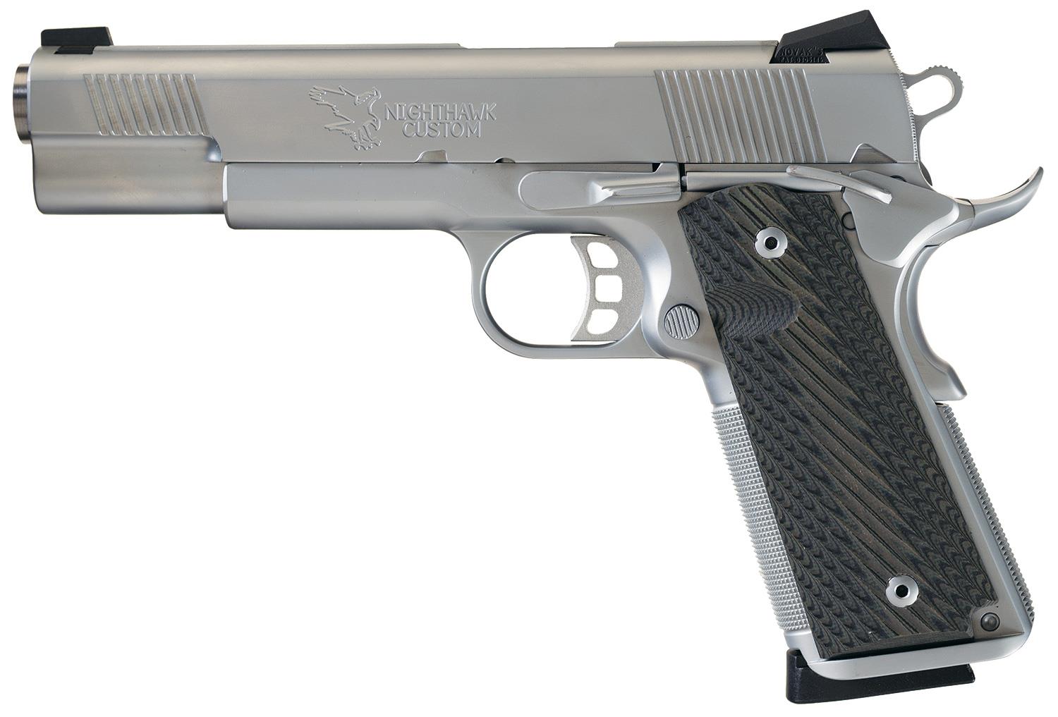 Nighthawk Custom Enforcer Semi-Automatic Pistol with Case | Rock Island ...