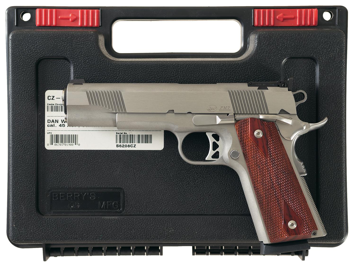 Dan Wesson Pointman Seven 1911 Semi-Automatic Pistol with Case | Rock ...