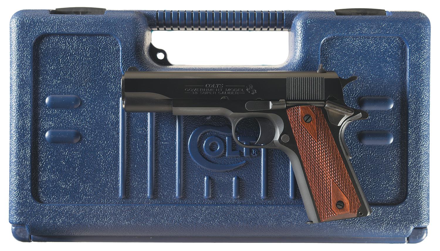 Colt Government Model Series 80 Semi-Automatic Pistol with Case | Rock ...
