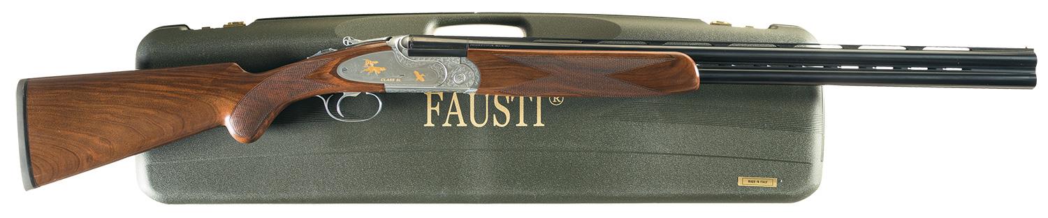 Cased Fausti Class SL Model Over/Under Shotgun with Accessories | Rock ...