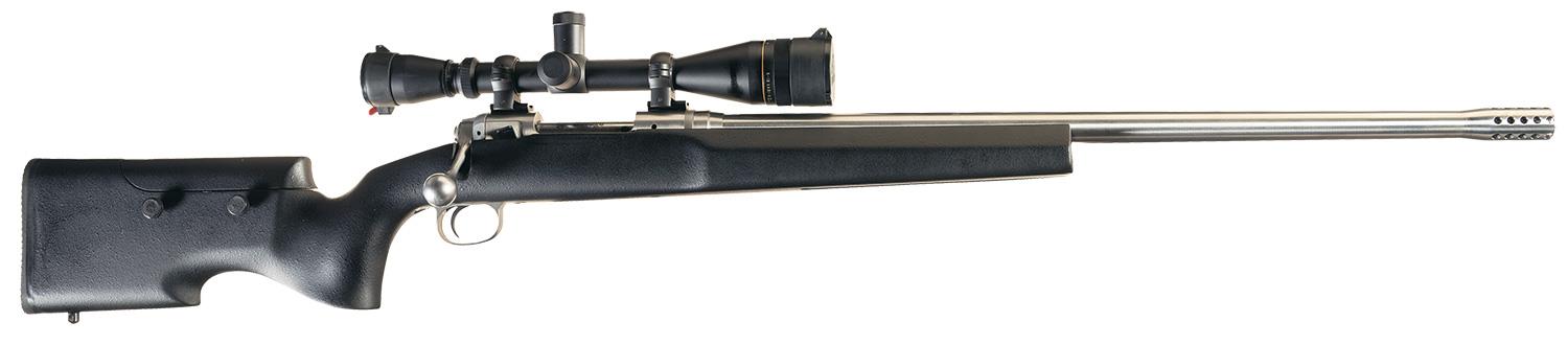 Custom Savage Arms Model 12 Bolt Action Rifle with Scope | Rock Island ...