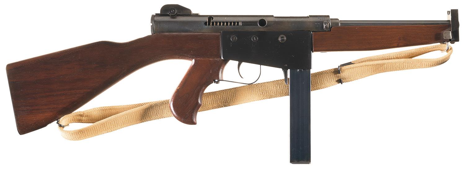 Police Ordinance U.S.A. Ingram M6 Machine gun 45 ACP | Rock Island Auction